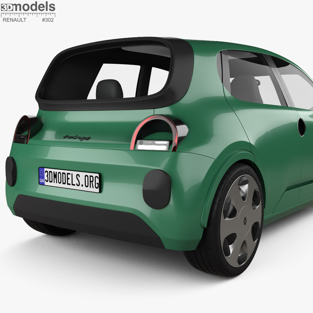 Renault Twingo E-Tech 2025 Modèle 3D - Télécharger Hatchback activé ...
