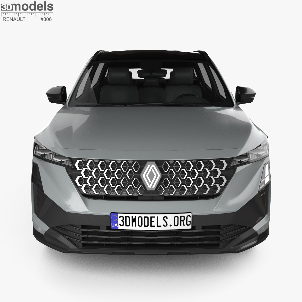 Renault Espace E-Tech 2025 3D model - Download Crossover SUV on ...