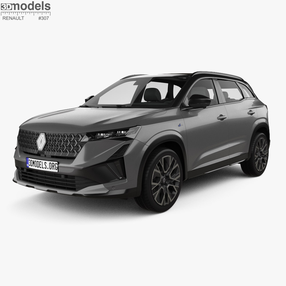 Renault Austral E-Tech Esprit Alpine 2025 Modèle 3D - Télécharger ...