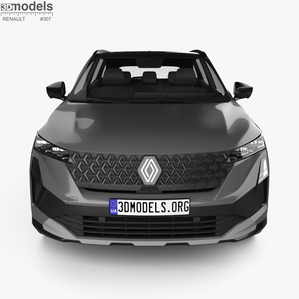 Renault Austral E-Tech Esprit Alpine 2025 3D model - Download Crossover ...