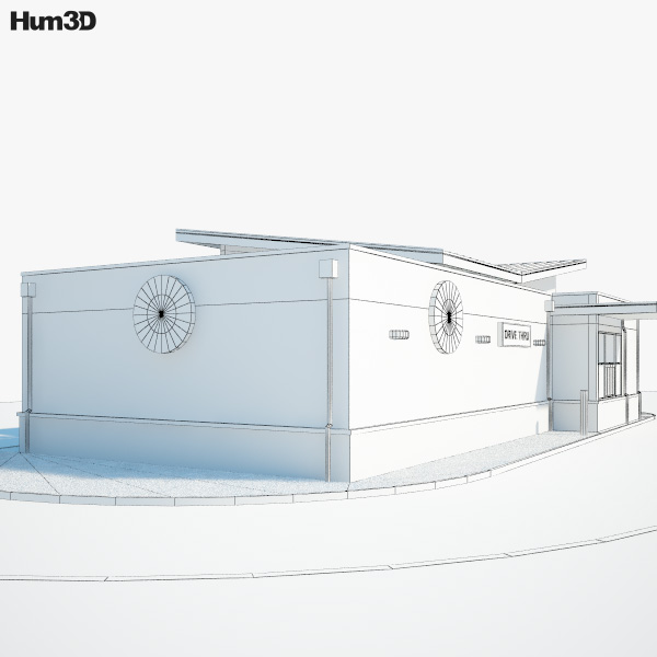 Starbucks Restaurante 01 Modelo 3D - Descargar Commercial Building ...
