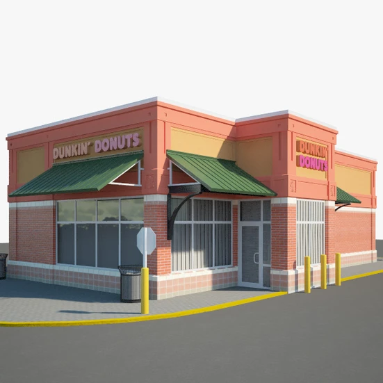 Dunkin’ Donuts 3D Models Download - 3DModels.org