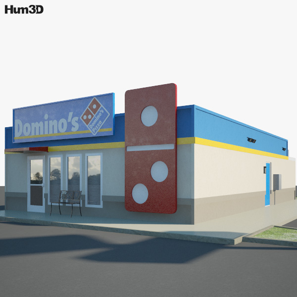 Domino’s Pizza Modelos 3D Descargar - 3DModels.org