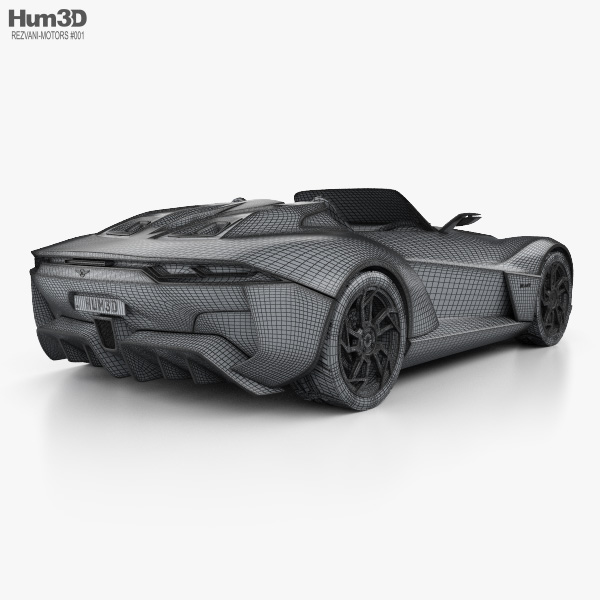 Rezvani Motors Beast 2018 3D model - Download Sports car on 3DModels.org