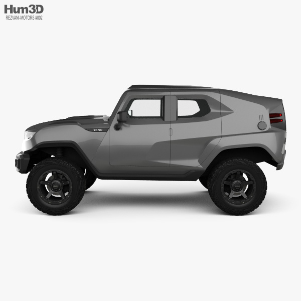 Rezvani Motors Tank 2021 3D model - Download Crossover SUV on 3DModels.org