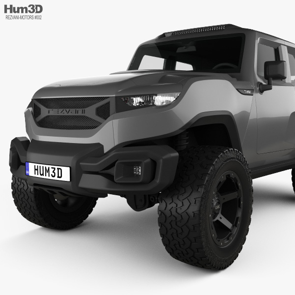 Rezvani Motors Tank 2021 3D model - Download Crossover SUV on 3DModels.org