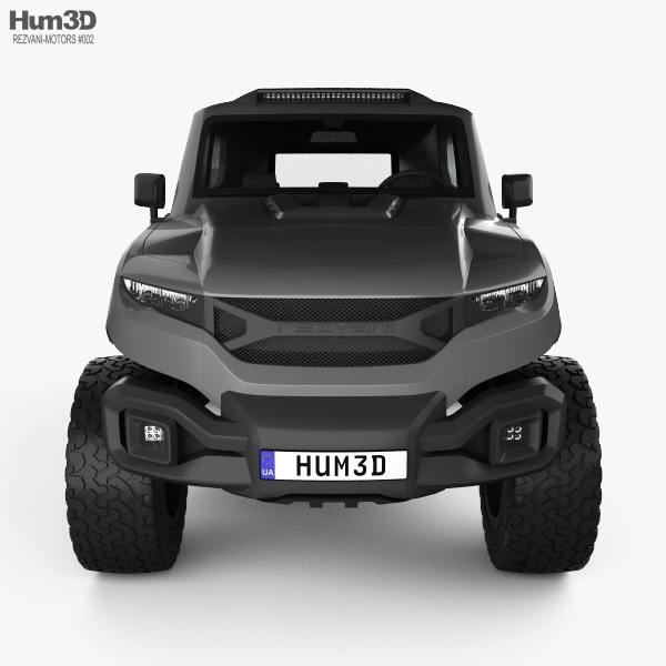 Rezvani Motors Tank 2021 3D model - Download Crossover SUV on 3DModels.org