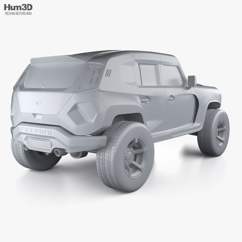 Rezvani-Motors Tank 2025 3D model - Download Crossover SUV on 3DModels.org