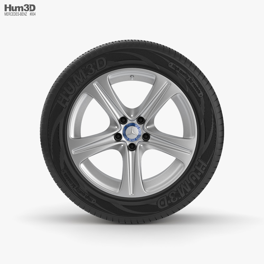 Mercedes-Benz wheel 3D Models Download - 3DModels.org