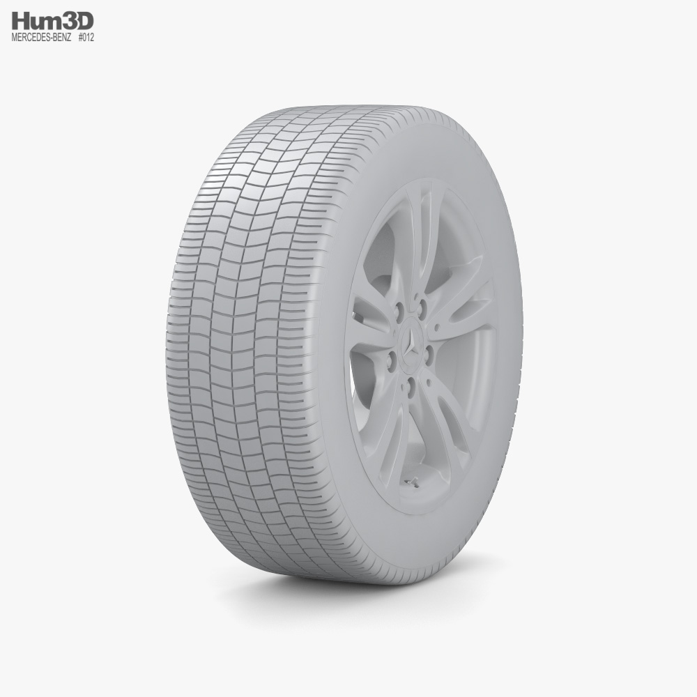 Mercedes-Benz A-class Rim 003 3D model - Download Wheels on 3DModels.org