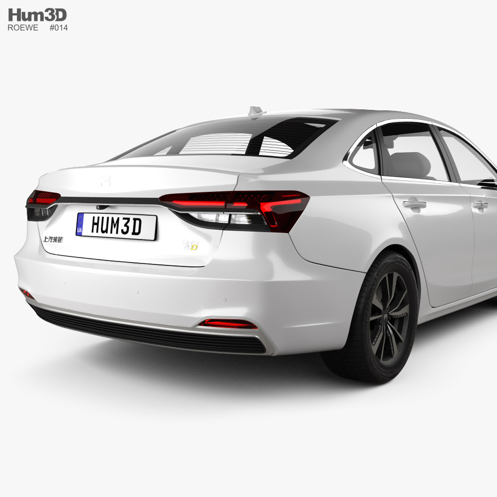 Roewe ER6 2023 3D model - Download Crossover SUV on 3DModels.org