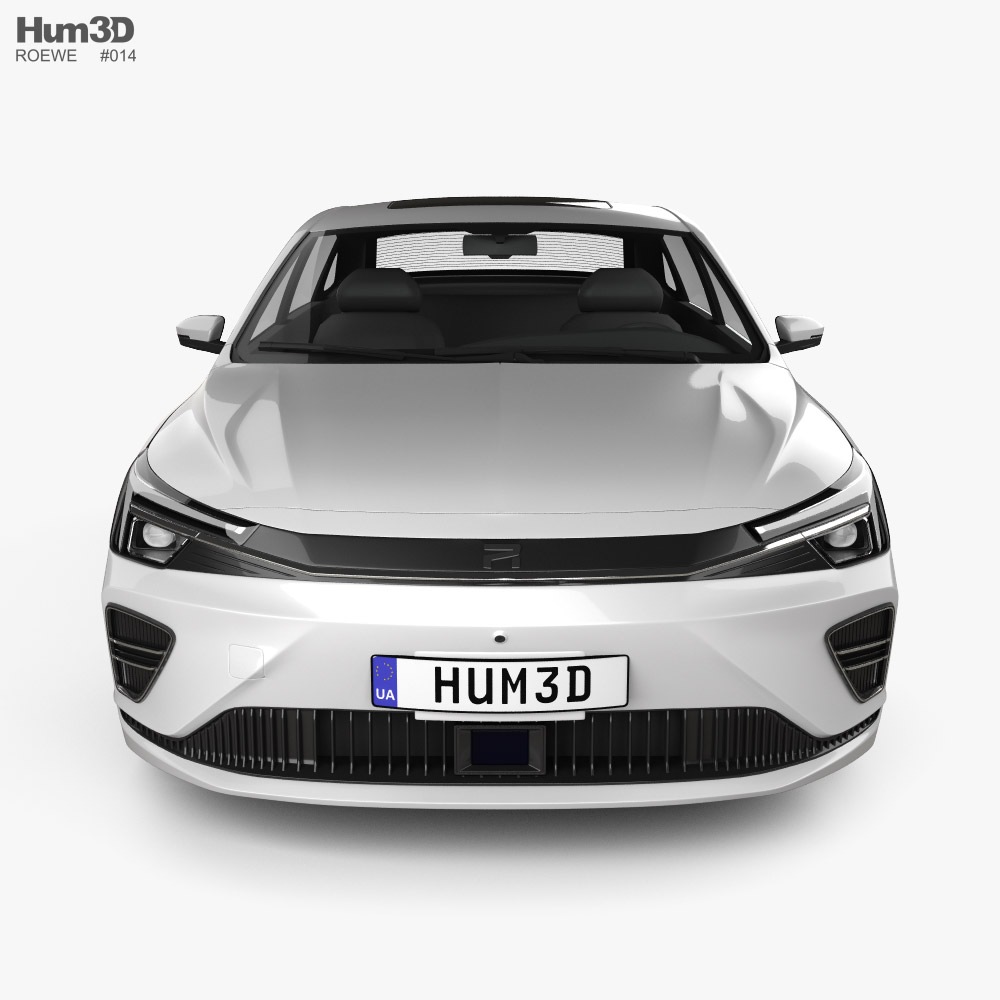 Roewe ER6 2023 3D model - Download Crossover SUV on 3DModels.org