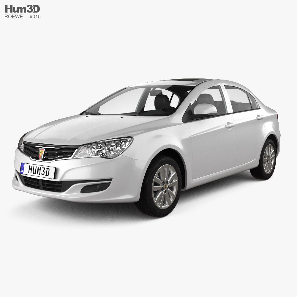 Roewe 350 2014 Modelo 3D - Descargar Sedan on 3DModels.org