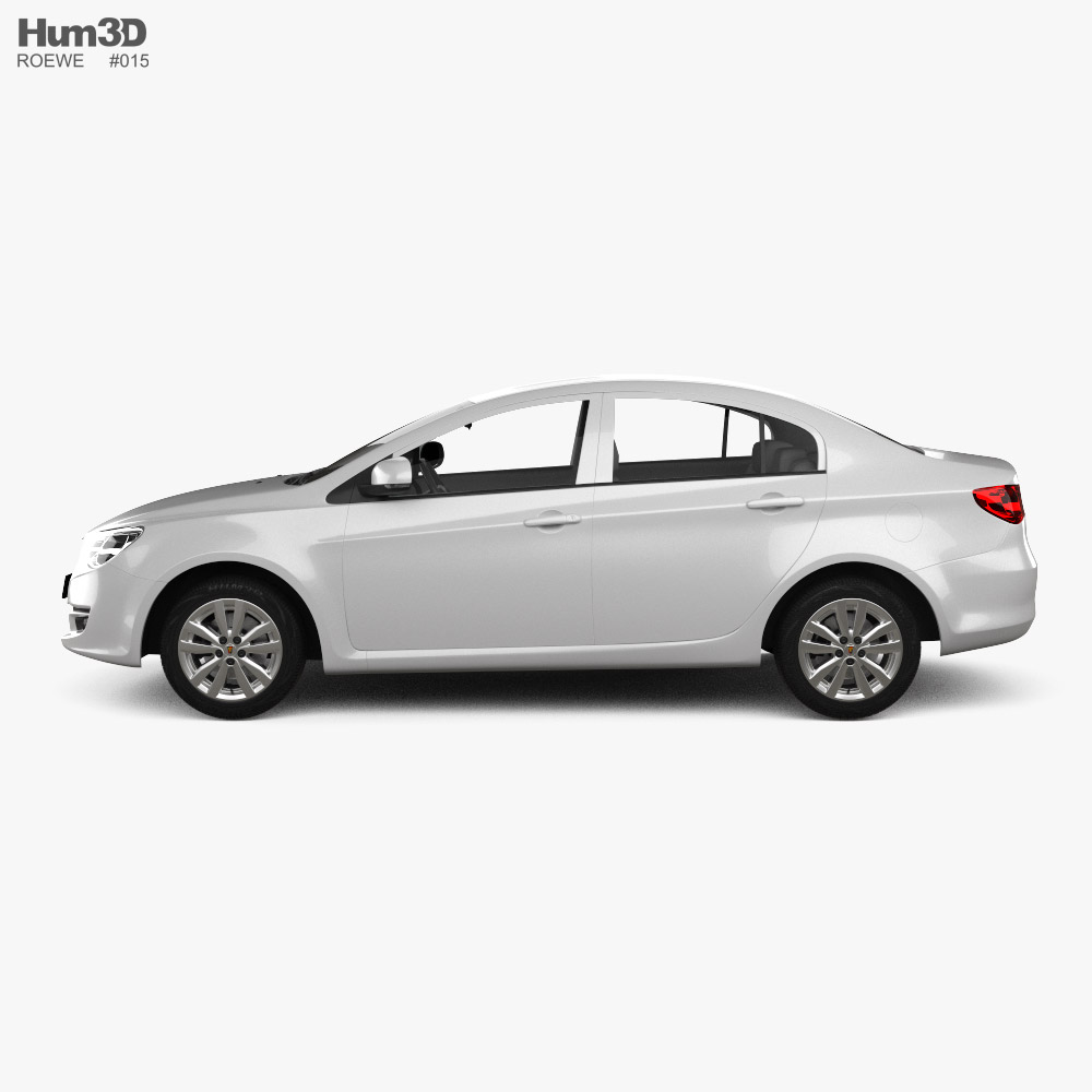Roewe 350 2014 3D model - Download Sedan on 3DModels.org