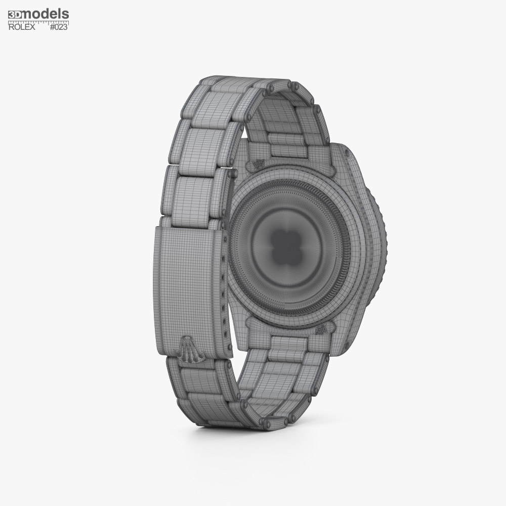 Rolex Bart Simpson 3D model - Download Watches on 3DModels.org