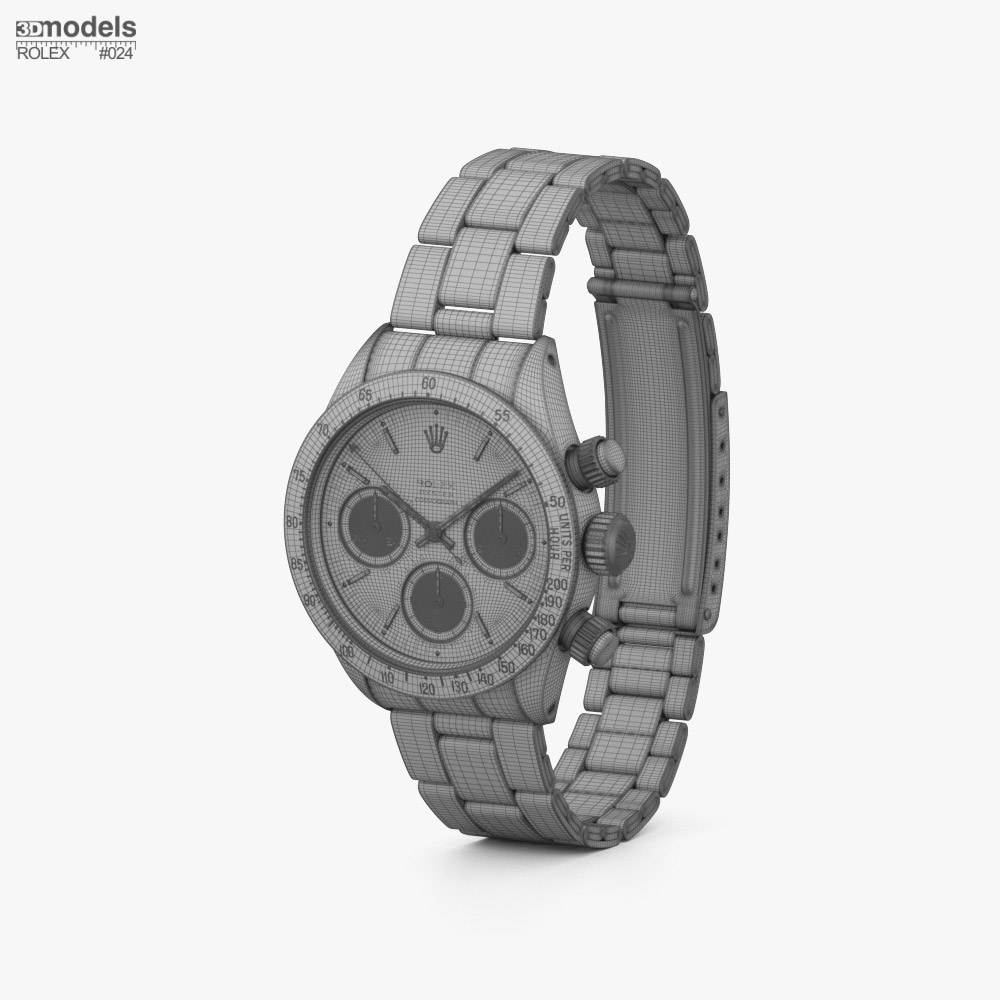 Rolex Big Eyes 3D model - Download Watches on 3DModels.org