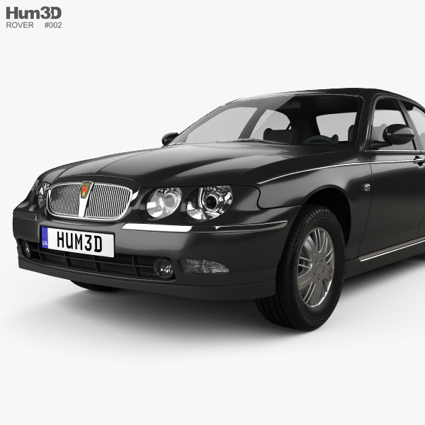 Rover 75 2005 3D model - Download Sedan on 3DModels.org