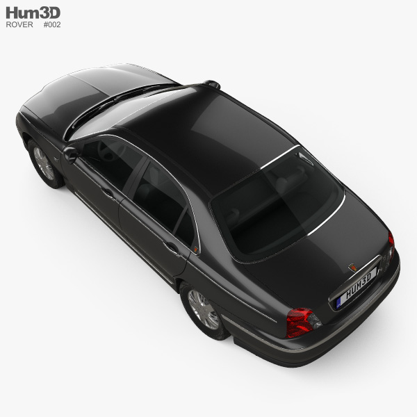 Rover 75 2005 3D model - Download Sedan on 3DModels.org