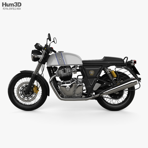 Royal Enfield Continental GT650 2019 3D model - Download Motorcycle on ...