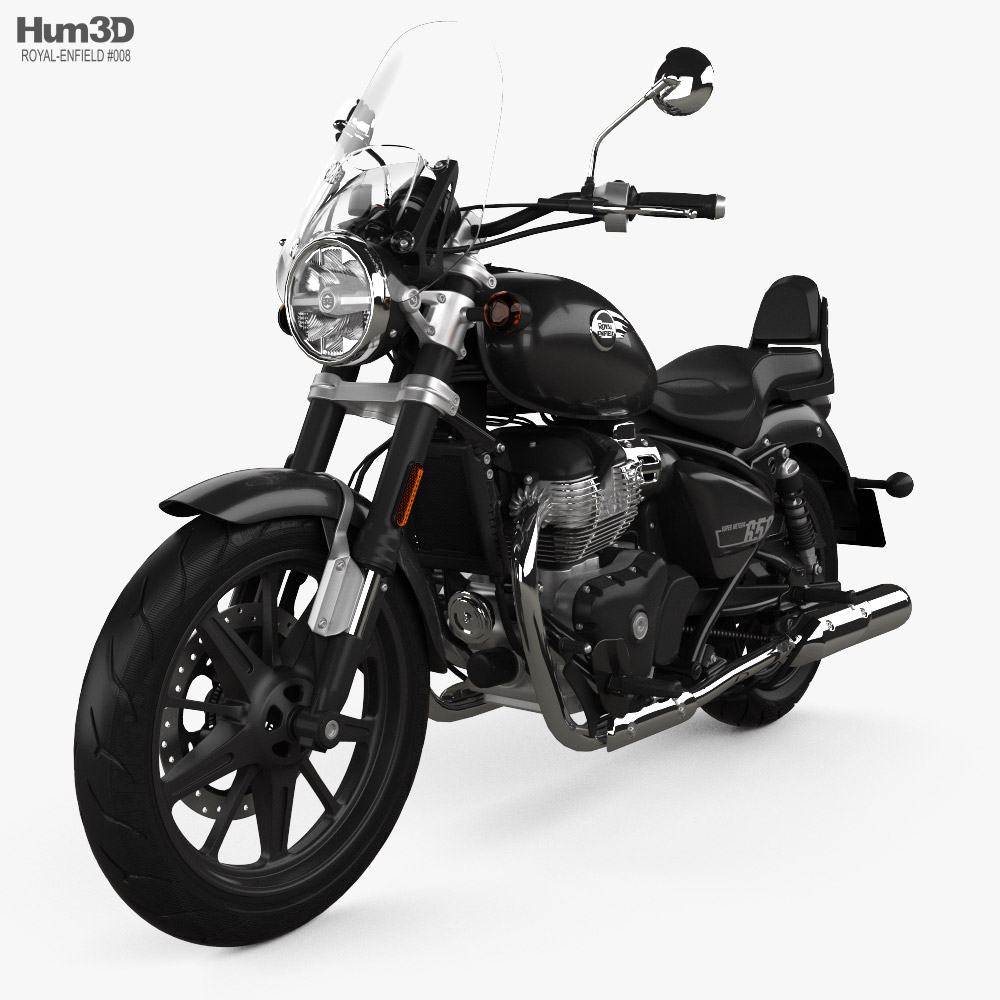 Royal Enfield Super Meteor 650 2023 3D model - Download Motorcycle on ...