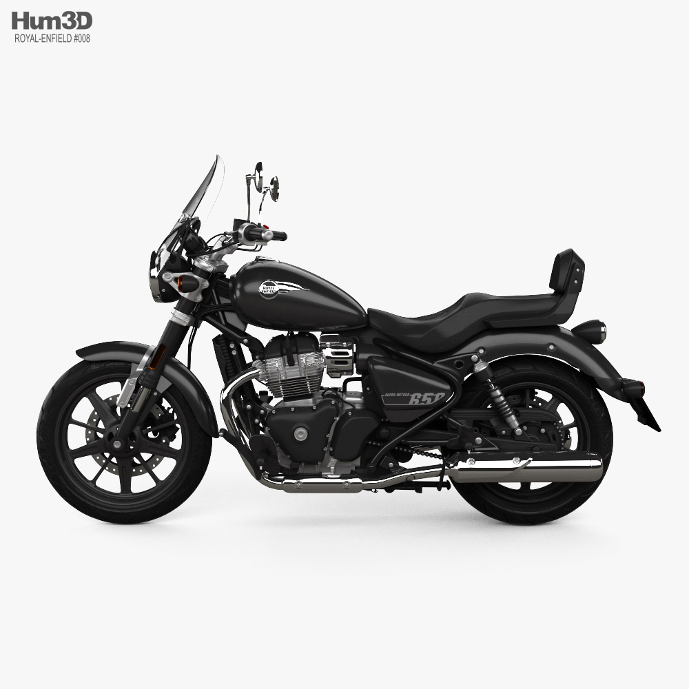 Royal Enfield Super Meteor 650 2023 3D model - Download Motorcycle on ...