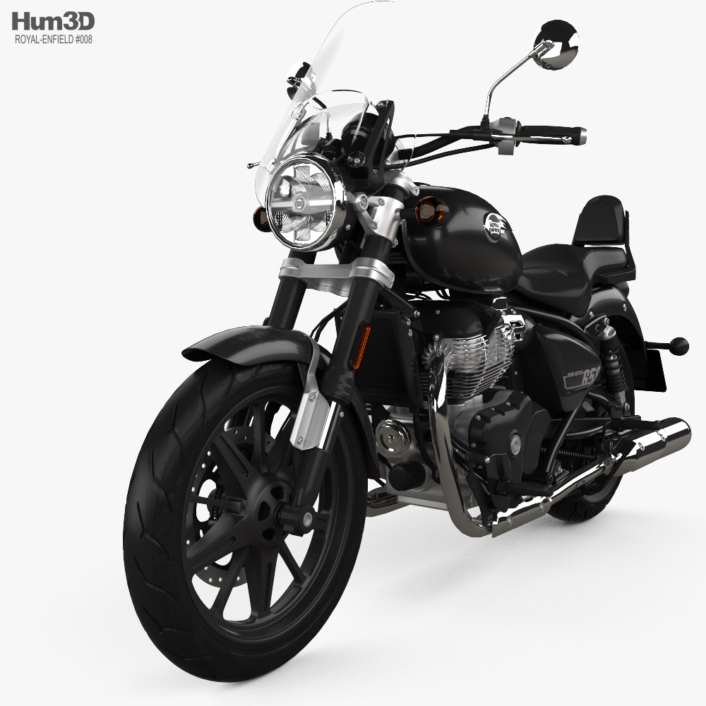 Royal Enfield Super Meteor 650 2023 3D model - Download Motorcycle on ...
