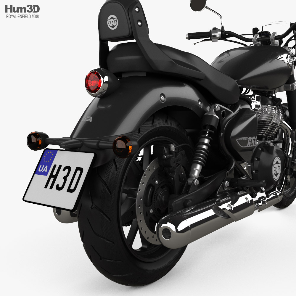Royal Enfield Super Meteor 650 2023 3D model - Download Motorcycle on ...
