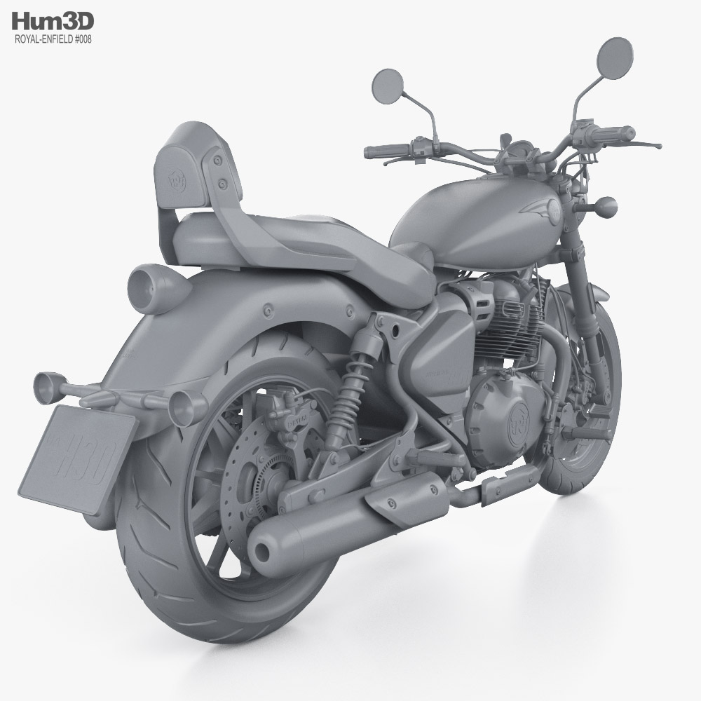 Royal Enfield Super Meteor 650 2023 3D model - Download Motorcycle on ...