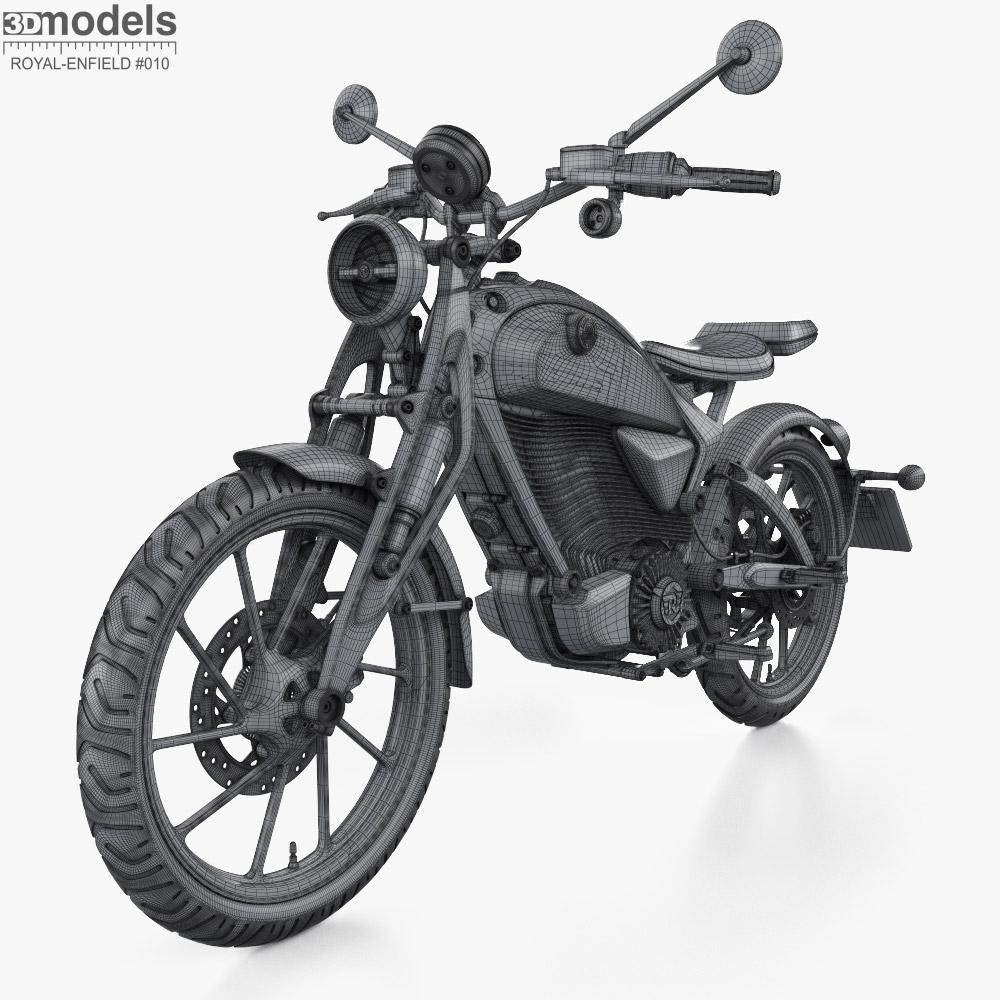 Royal Enfield Flying Flea C6 2026 3D model - Download Motorcycle on ...