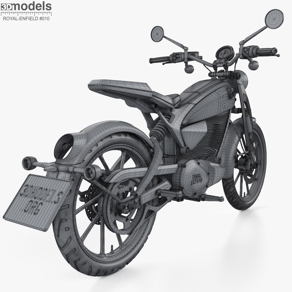 Royal Enfield Flying Flea C6 2026 3D model - Download Motorcycle on ...