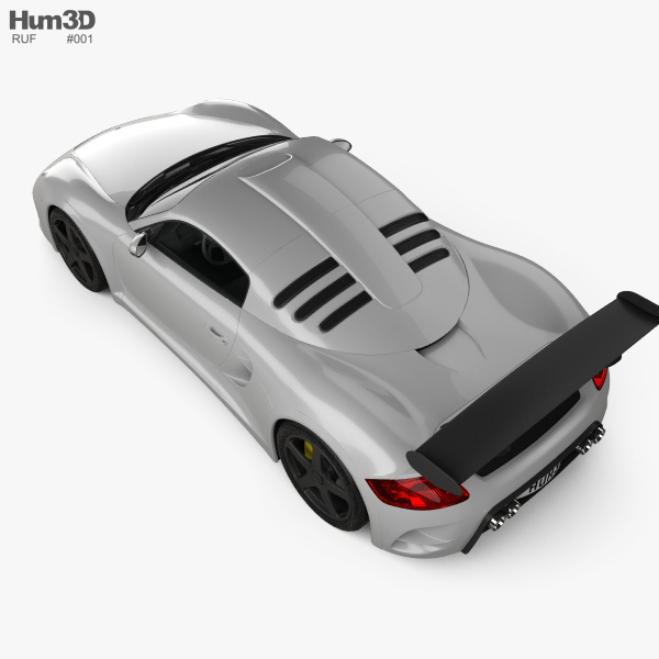 Ruf CTR3 Clubsport 2015 3D model - Download Sports car on 3DModels.org
