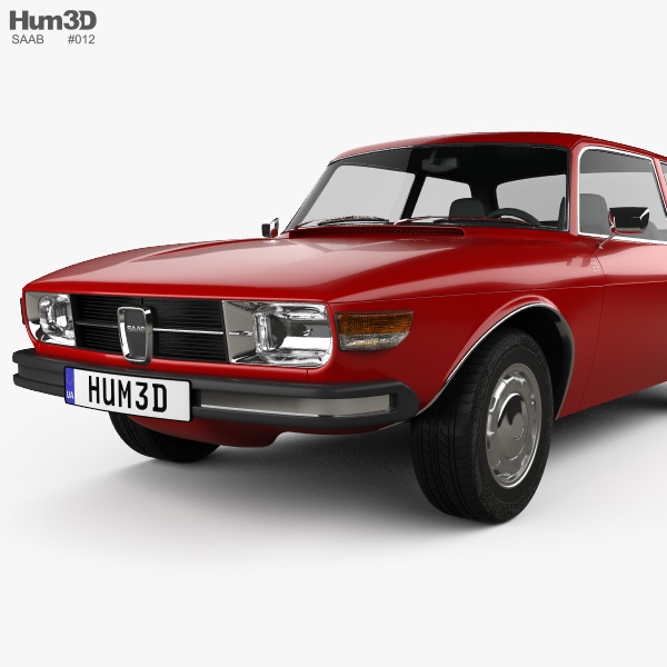 Saab 99 1972 3D model - Download Hatchback on 3DModels.org