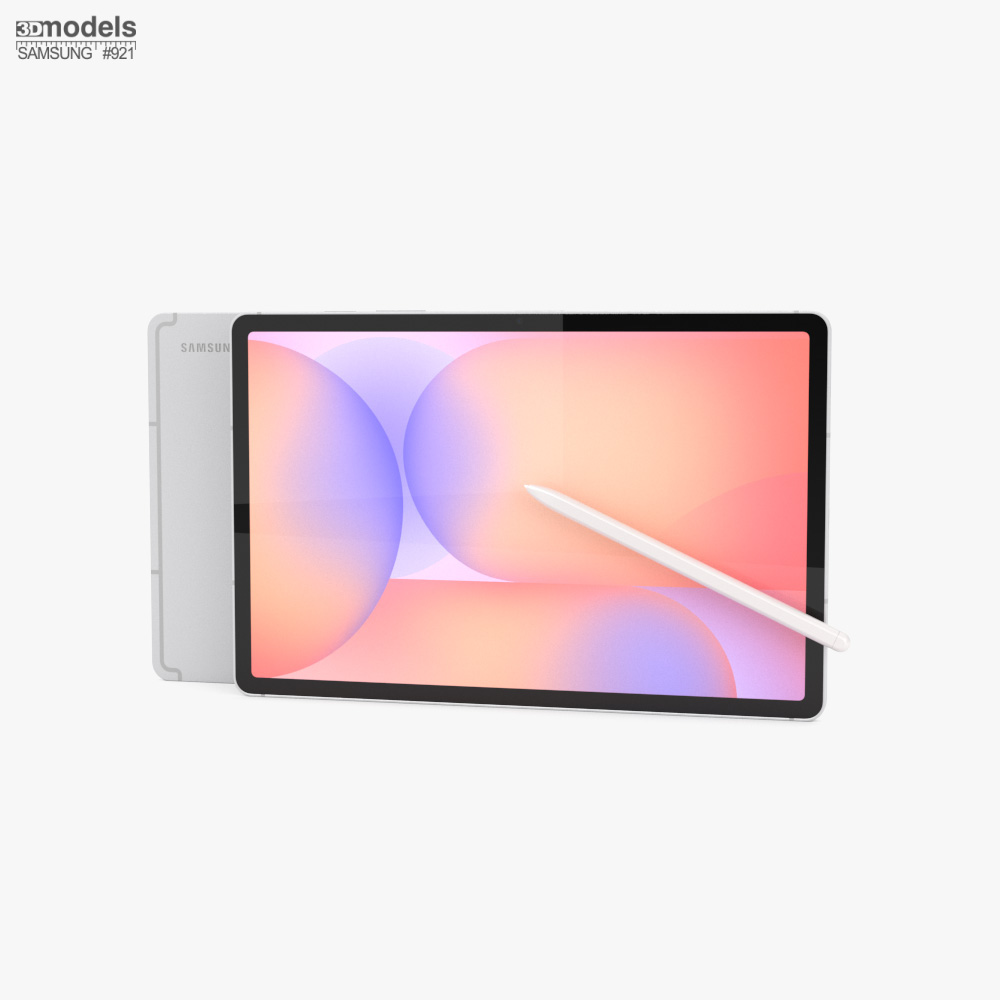 Samsung Galaxy Tab S10 Lite Silver 3D model - Download Tablet on ...