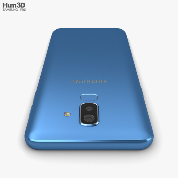 Samsung Galaxy J8 Blue 3Dモデル - ダウンロード 携帯電話 on 3DModels.org