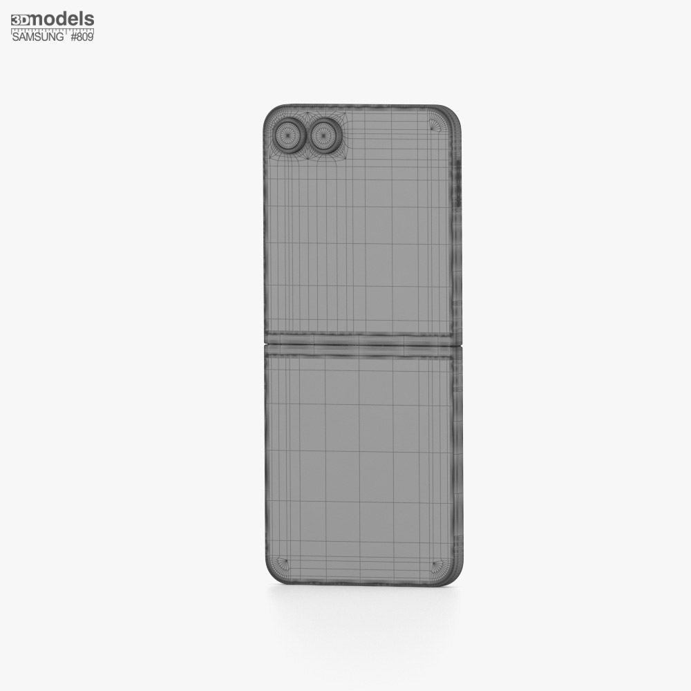 Samsung Galaxy Z Flip 6 Silver Shadow 3D model - Download Dynamic Price ...