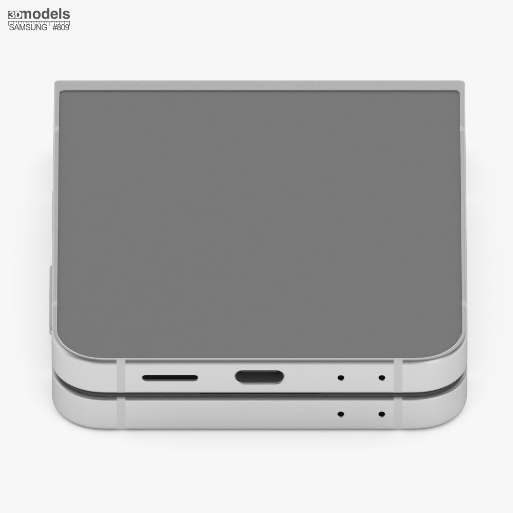 Samsung Galaxy Z Flip 6 Silver Shadow Modelo 3D - Descargar Dynamic ...
