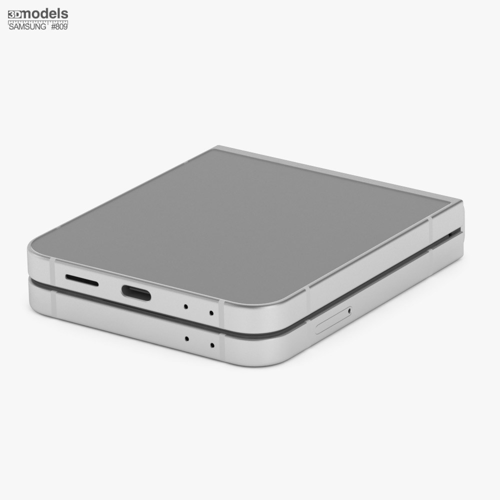 Samsung Galaxy Z Flip 6 Silver Shadow Modelo 3D - Descargar Dynamic ...