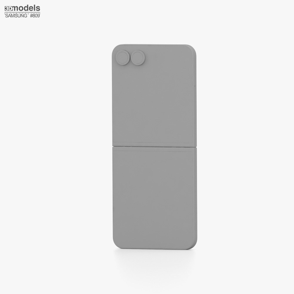 Samsung Galaxy Z Flip 6 Silver Shadow Modelo 3D - Descargar Dynamic ...