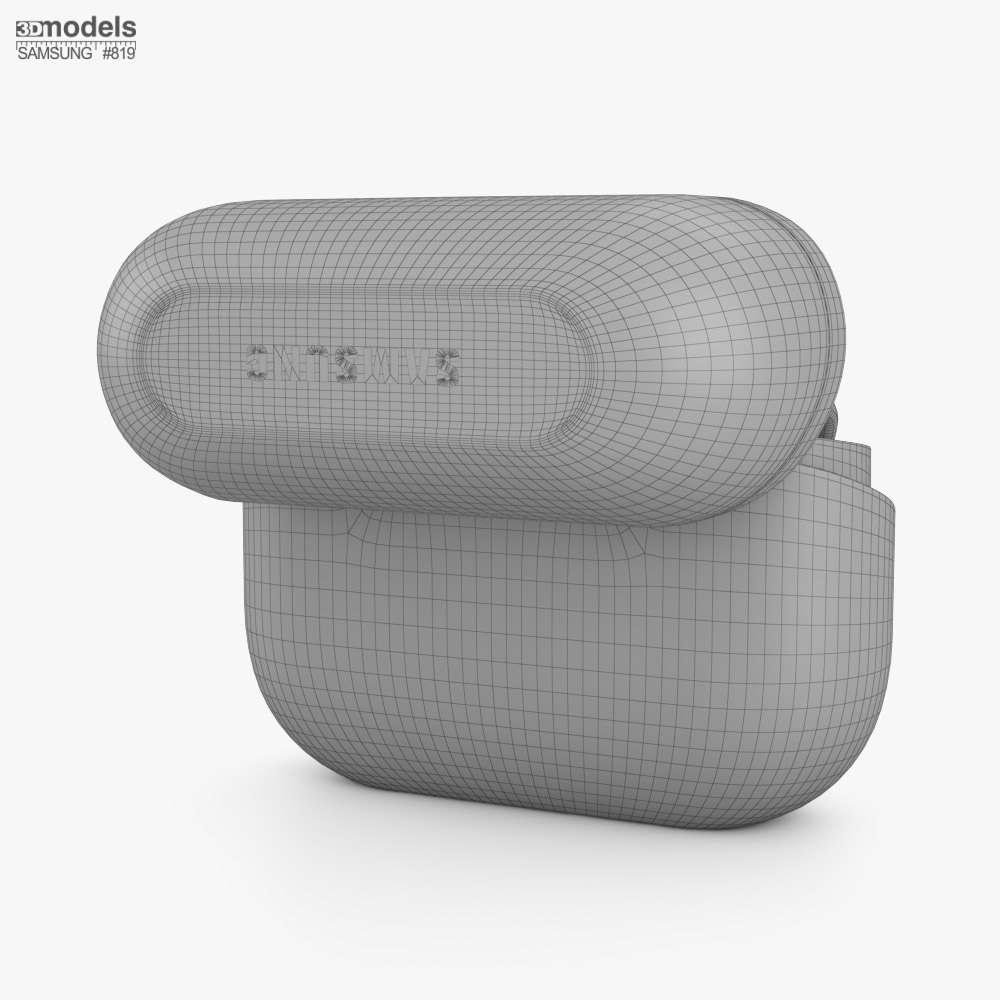 Samsung Galaxy Buds 3 Pro en Plateado Modelo 3D - Descargar ...