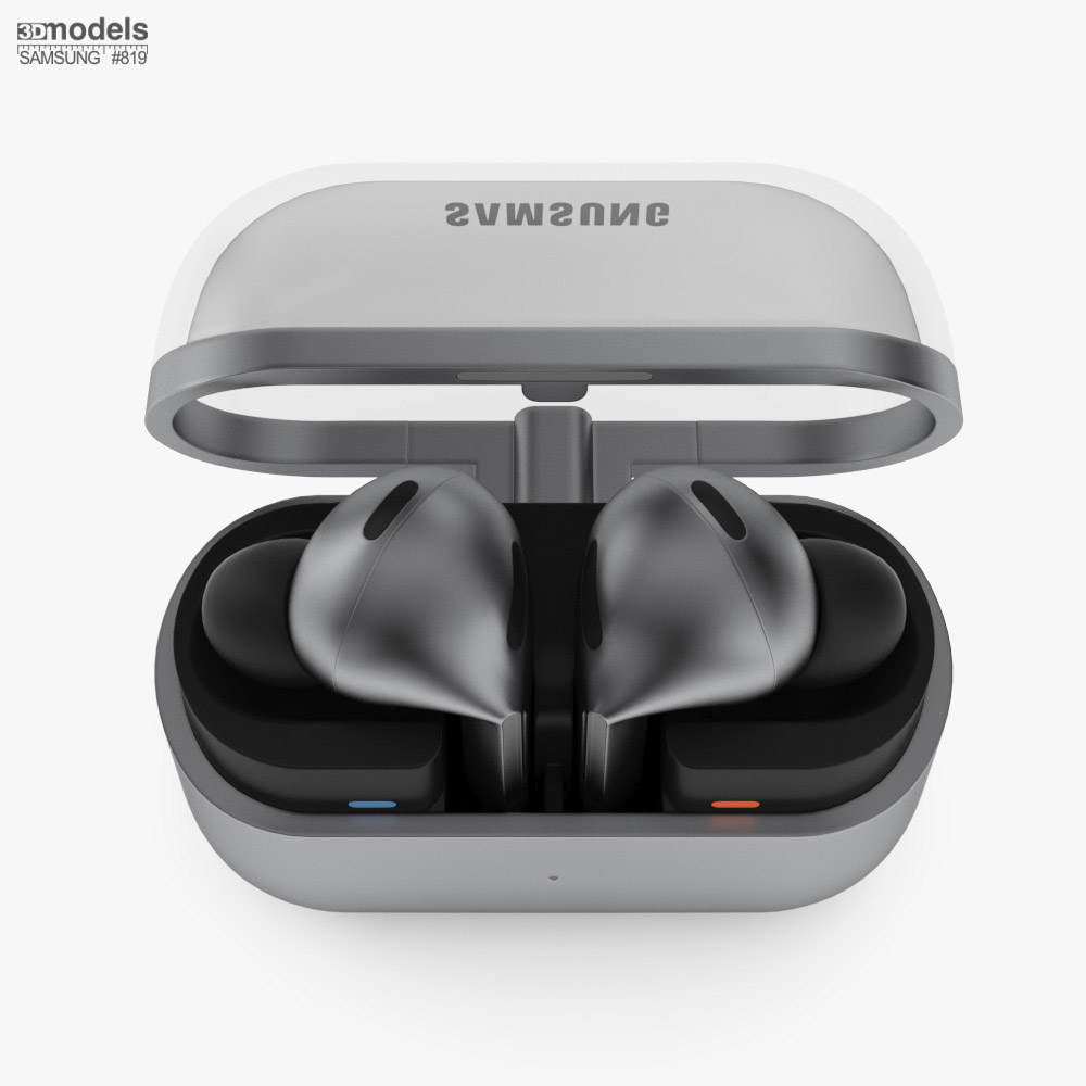 Samsung Galaxy Buds 3 Pro en Plateado Modelo 3D - Descargar ...