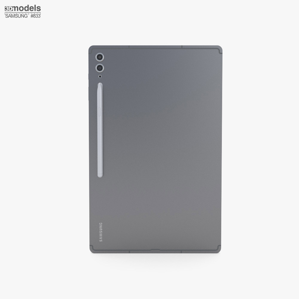 Samsung Galaxy Tab S10 Ultra Moonstone Gray 3D model - Download Tablet ...