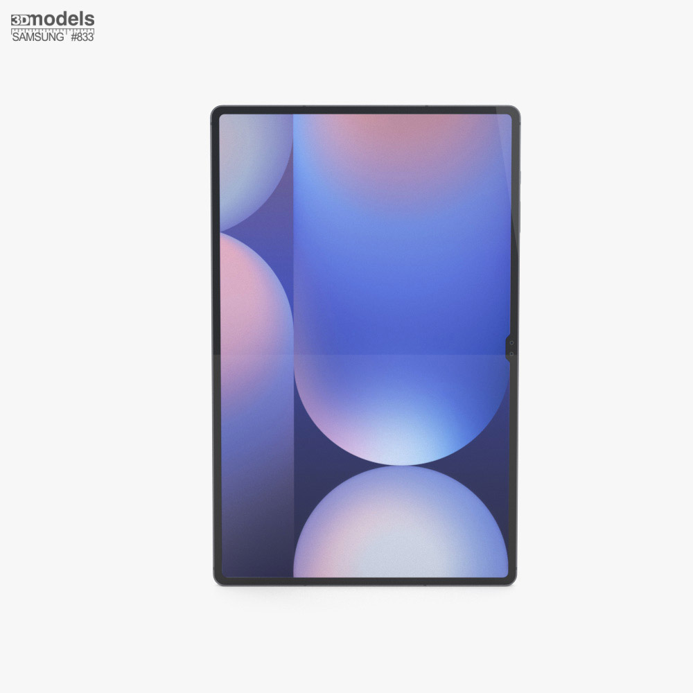 Samsung Galaxy Tab S10 Ultra Moonstone Gray 3D model - Download Tablet ...