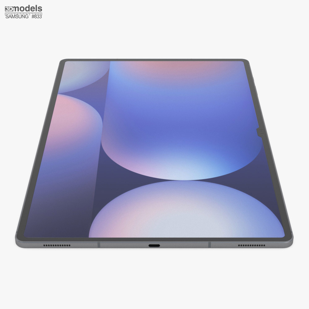 Samsung Galaxy Tab S10 Ultra Moonstone Gray 3D model - Download Tablet ...