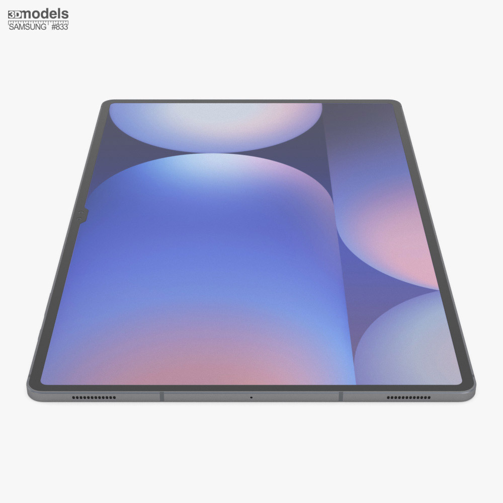 Samsung Galaxy Tab S10 Ultra Moonstone Gray 3D model - Download Tablet ...