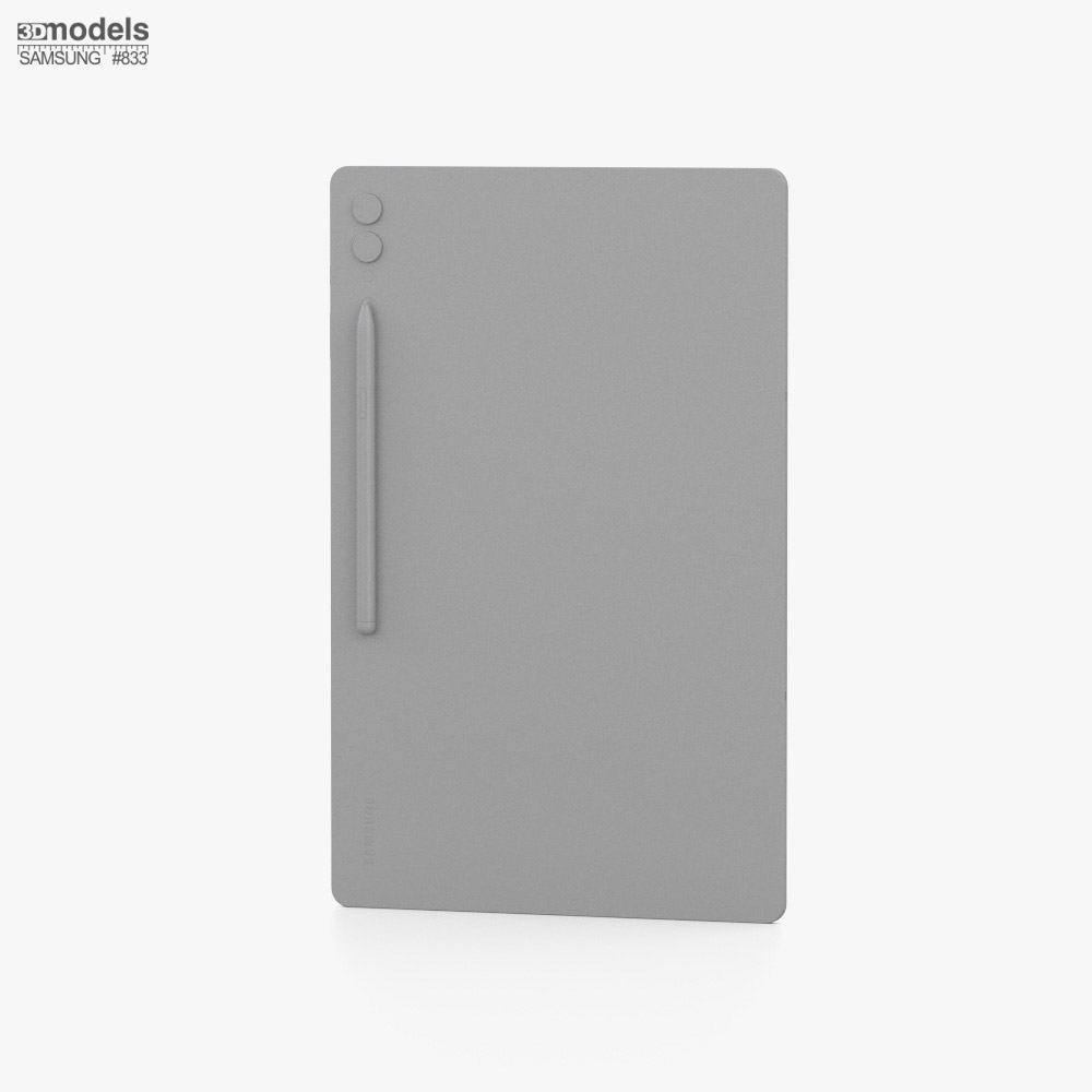 Samsung Galaxy Tab S10 Ultra Moonstone Gray 3D model - Download Tablet ...