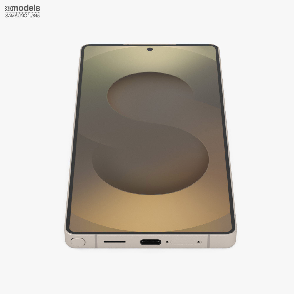 Samsung Galaxy S25 Ultra Titanium Gray 3D model - Download Phones on ...