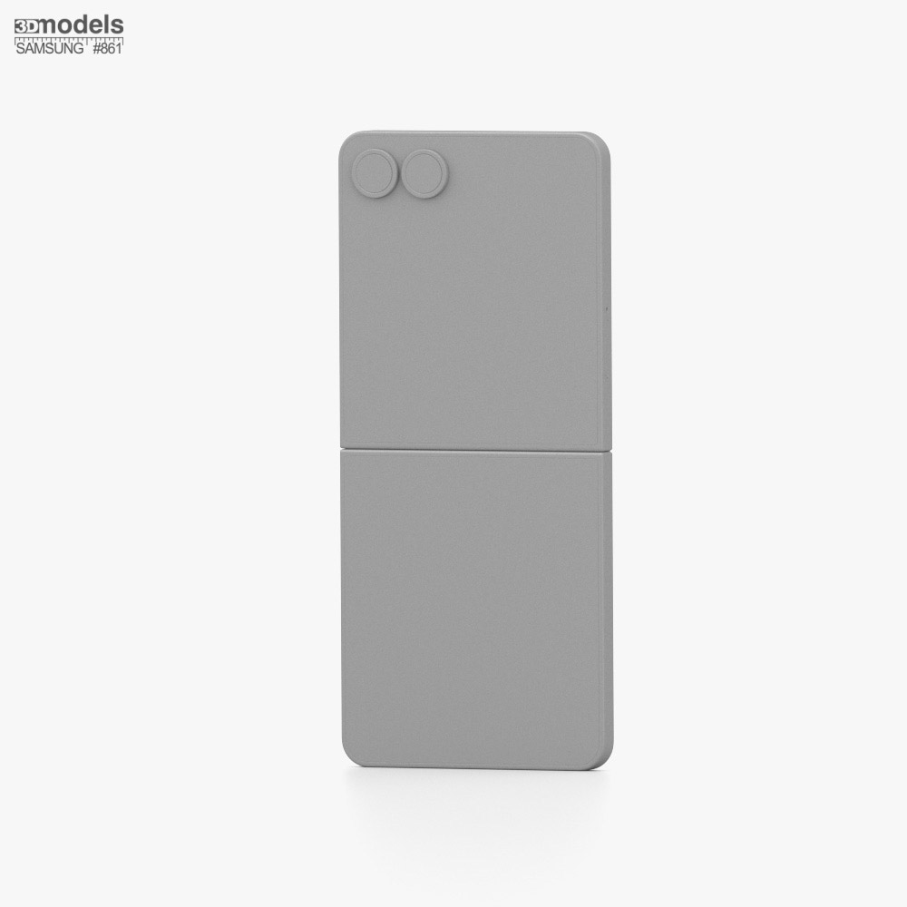 Pre-release Samsung Galaxy Z Flip 7 Blue FE 3D model - Download Phones ...