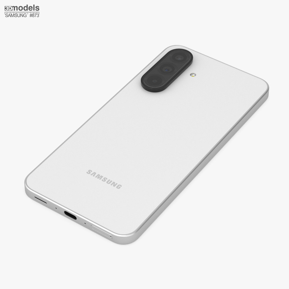 Samsung Galaxy A36 White 3Dモデル - ダウンロード 携帯電話 on 3DModels.org