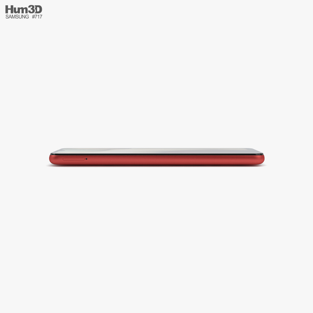 Samsung Galaxy A12 Red 3D model - Download Phones on 3DModels.org