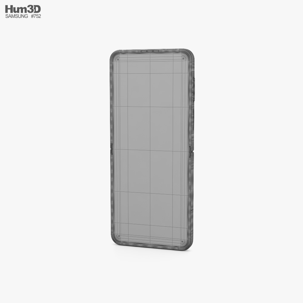 Samsung Galaxy Z Flip 4 Graphite 3D model - Download Phones on 3DModels.org